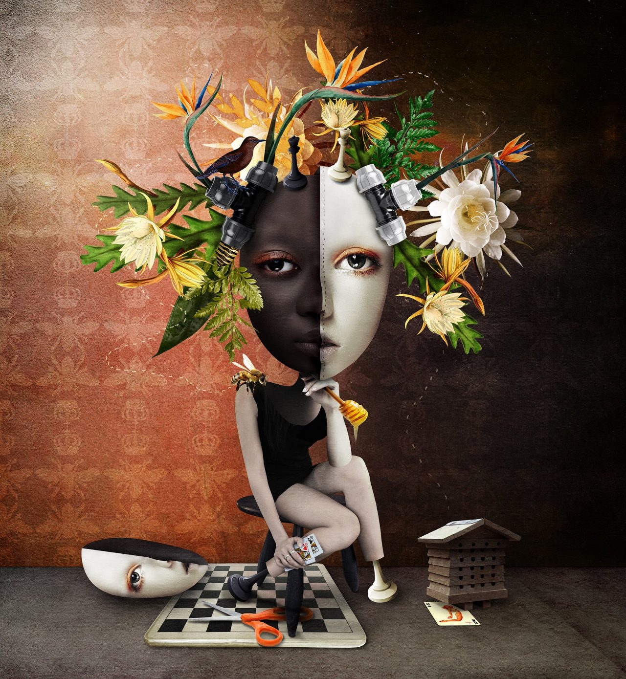 releasing the queen - Caitlin Truman-Baker Art