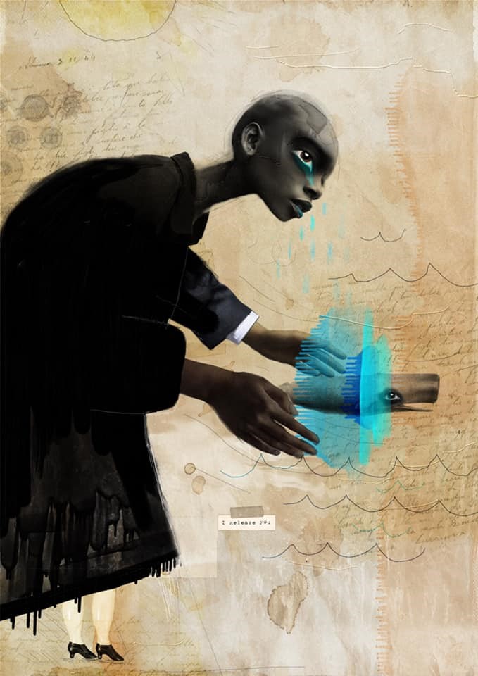 I release you - Caitlin Truman-Baker Art